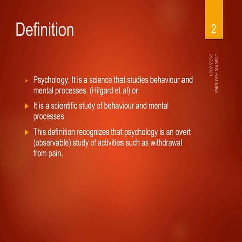Approaches to Psychology .pptx