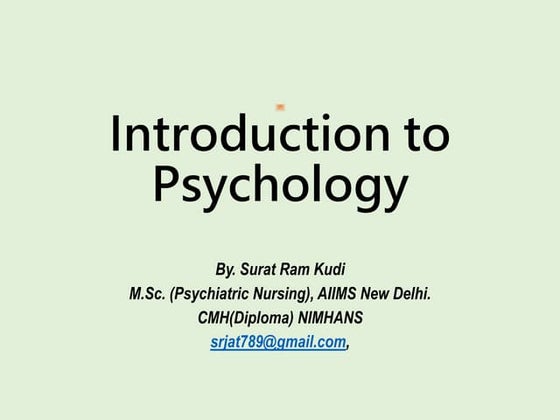 Motivation In Psychology | PPT