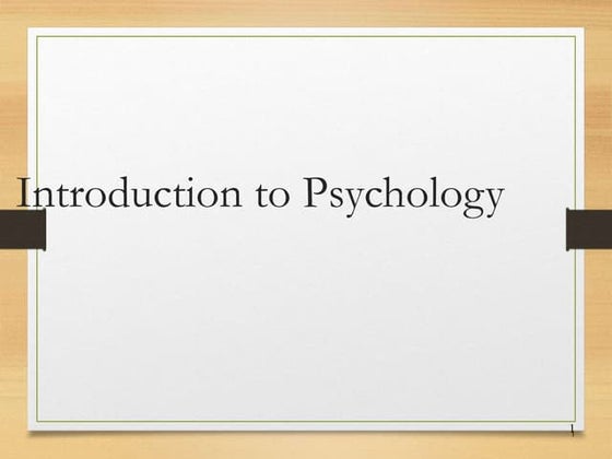 Psychology_Presentation.pptx for any exam | PPT