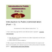 Introduction to Public Administration (Part – 1).pdf