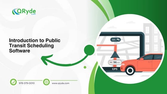 Transportation Scheduling Software QRYDE | PPT