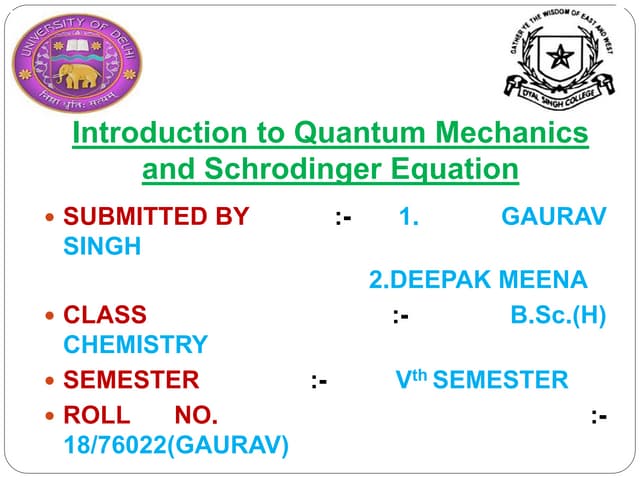 Particle in a box- Application of Schrodinger wave equation | PPTX