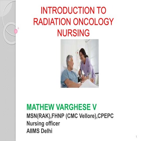 Radiation therapy | PPTX