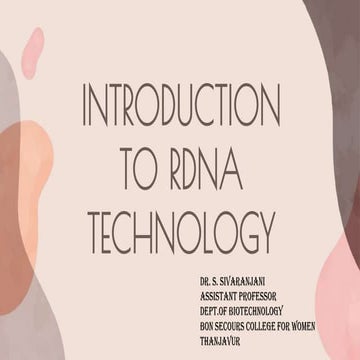 Introduction to rDNA Tecchnology.pptx
