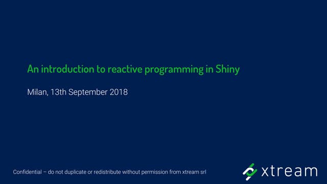 Introduction To Reactive Programming With R And Shiny Ppt 2867
