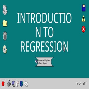 Introduction to Regression - The Importance.pptx