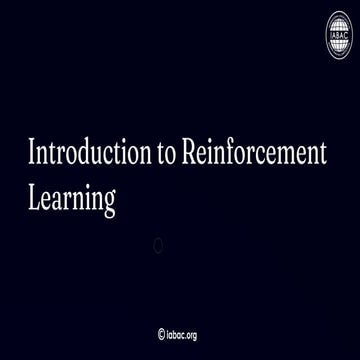Introduction to Reinforcement Learning | IABAC | PDF