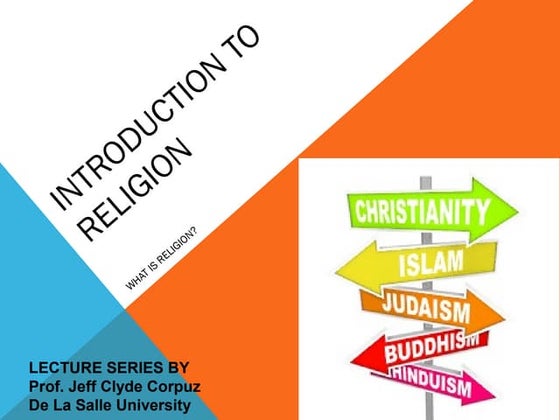 Introduction to World Religions and Belief Systems : Islam | PPT