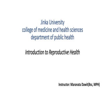 Introduction To Reproductive Health.pptx