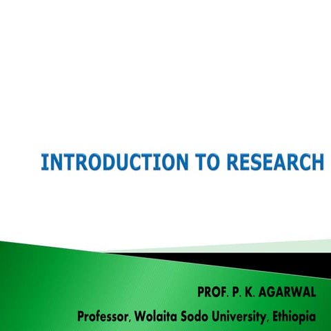 Introduction to Research. | PPTX