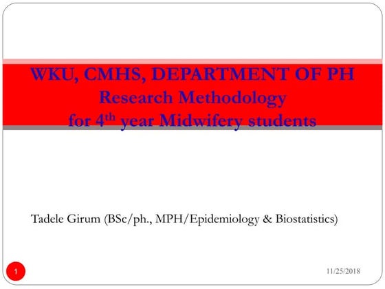 Research methodology ppt_1 | PPT