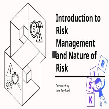 Introduction to Risk Management and Nature of Risk.pptx