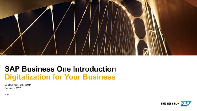SAP Business One | PPTX
