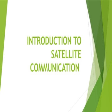 INTRODUCTION TO SATELLITE COMMUNICATION.pptx