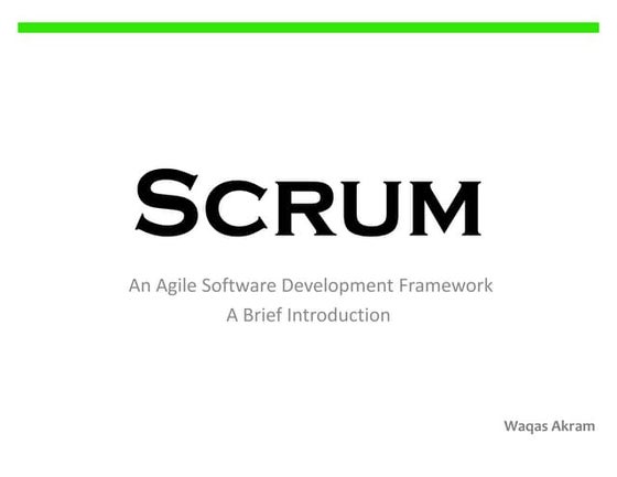 Scrum Overview | PDF