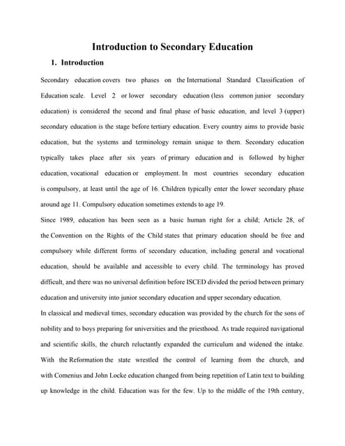 Relationships between Syllabus, Schemes of Work, and Lesson Plan | DOCX