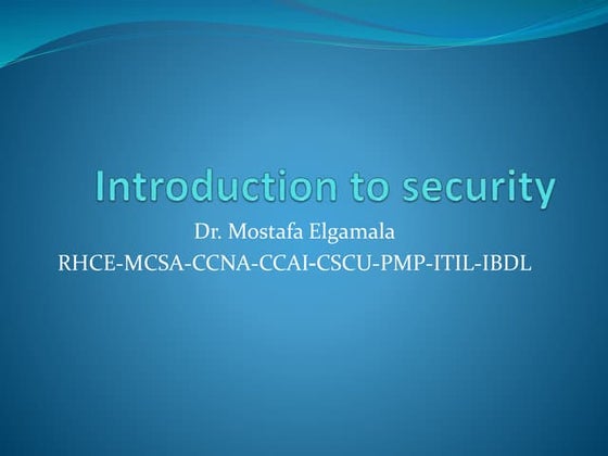 Information security | PPT