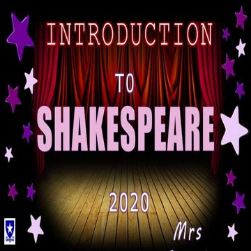 William Shakespeare powerpoint | PPT
