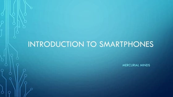 Smartphones | PPT