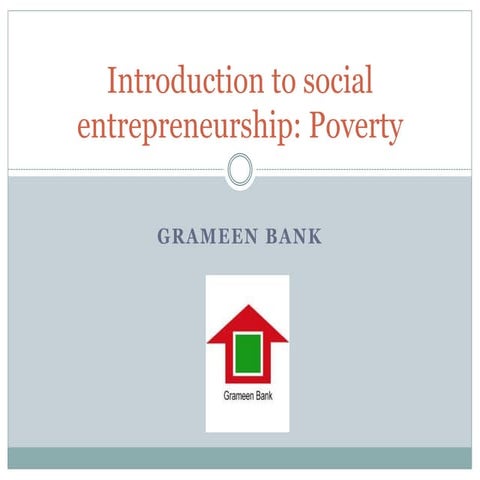 Introduction to Social Entrepreneurship | PPTX