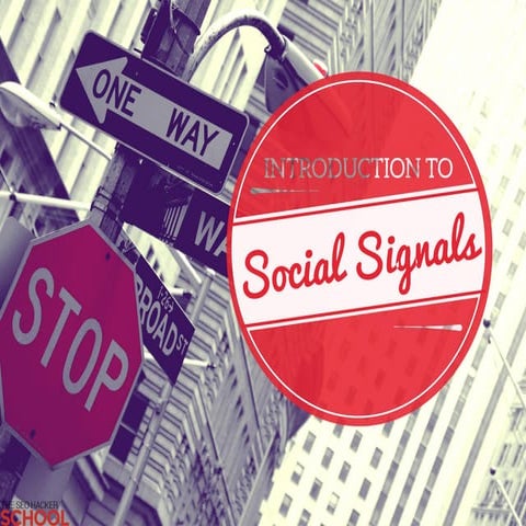 Introduction to Social Signals (Public) | PDF