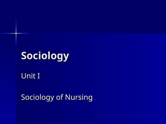 What is sociology? | PPT