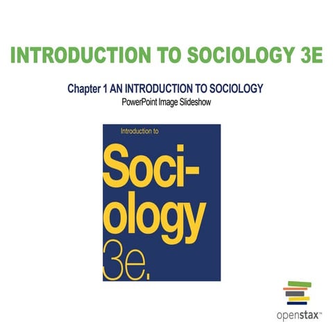 Introduction to Sociology Chapter 1 PowerPoint | PPTX