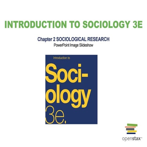 Introduction to Sociology Power Point for Students | PPT