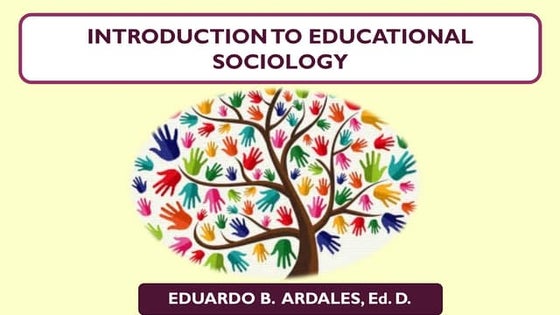Educational sociology | PPT