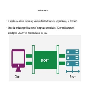 Socket programming | PPT