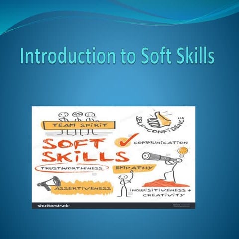Introduction to soft skills | PPTX