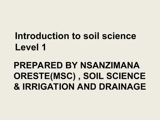 Pedology: The Science of Soil Development | PDF