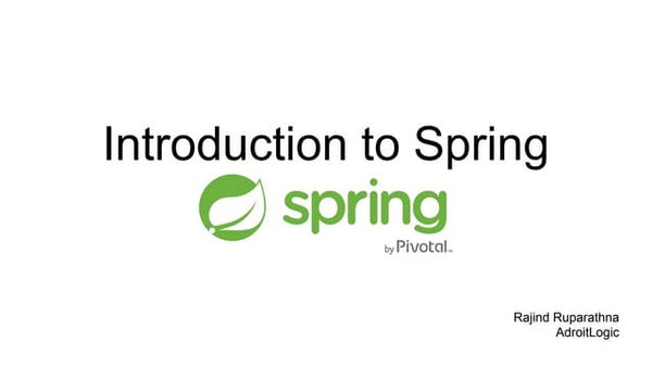 Spring – Java-based Container Configuration Spring – Java-based Container Configuration