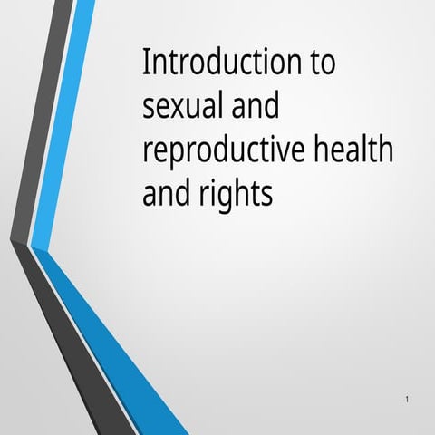 Reproductive health | PPTX