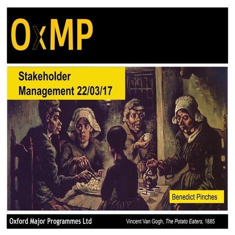 Introduction to stakeholder management 22 march 17 v2 | PDF