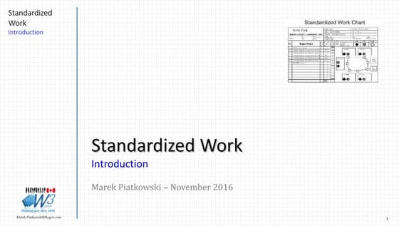 Standard work | PPT