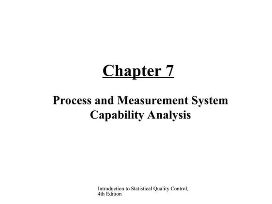 Process Capability - Cp, Cpk. Pp, Ppk | PDF