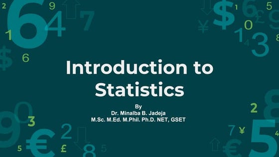 Introduction to statistics | PPT