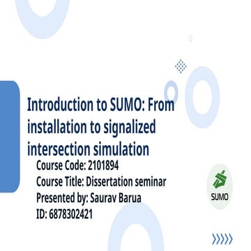 Introduction to SUMO and practical application_Saurav Barua.pptx