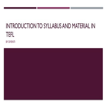 Introduction to syllabus and material in tefl.pptx