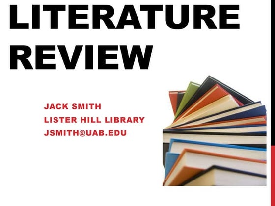 How to write a literature review | PPTX | Publishing Industry | Industries