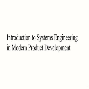 Introduction to Systems Engineering in Modern Product Development.pdf