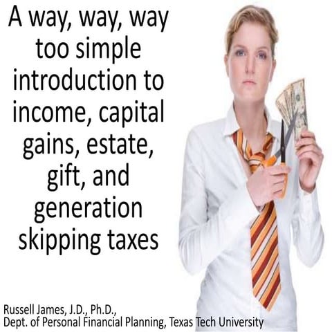 Simple introduction to taxes | PDF | Personal Taxes | Personal Finance