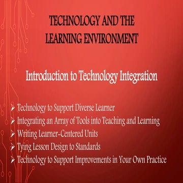 Introduction to technology integration | PPT