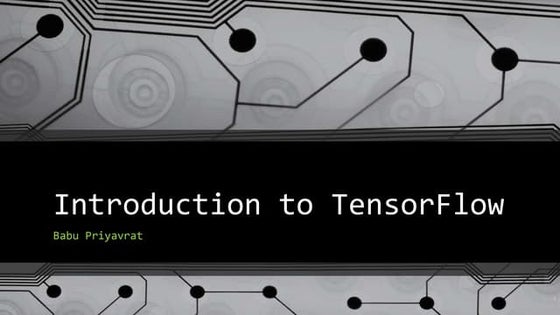 PyTorch Introduction | PPT