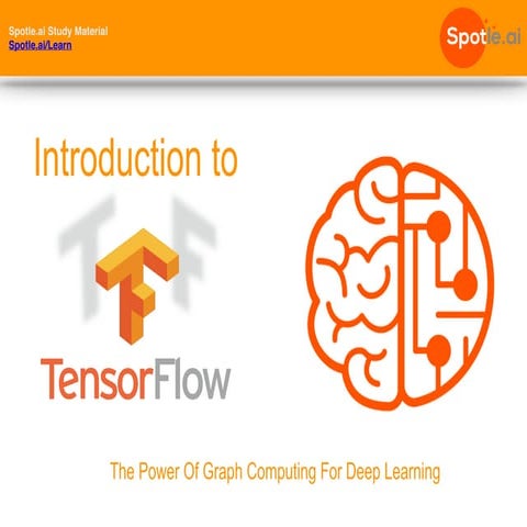 Introduction to Neural Networks in Tensorflow | PPT