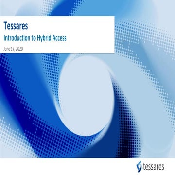 Tessares Hybrid Internet Access | PPT