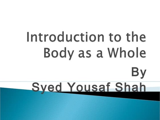Introduction to human anatomy | PPT