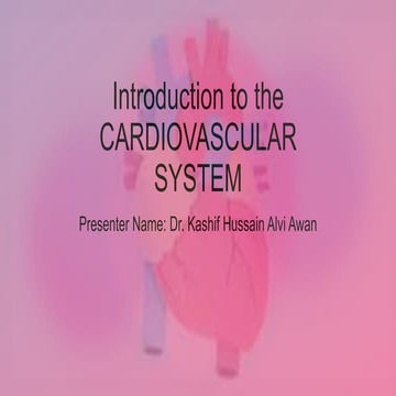 Introduction to the Cardiovascular sytem.pptx