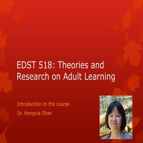 Introduction to the course | PPTX